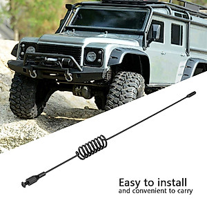 RC Car Antenna, Remote Control Crawler Simulation Antenna for Traxxas -4 RC Vehicle Decoration Parts(195mm / 7.68inch)