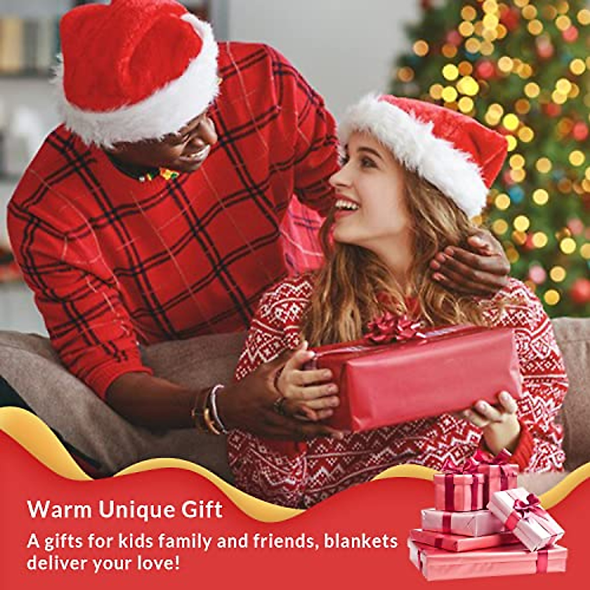 JIYEPOPO Custom Blanket with Photos and Text, Personalized Throw Blanket with Picture Collage, Customized Flannel Blankets for Wife Husband Mom Anniversary Wedding Pet Loss Memorial Gifts 60x80 Inch