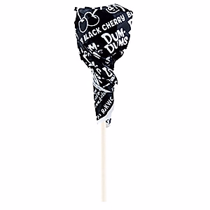 Dum Dum Suckers, Pack of 75 (Black Cherry (Black))