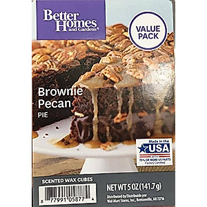 Better Homes and Gardens Brownie Pecan Pie Value Pack scented wax cubes 5.0 OZ
