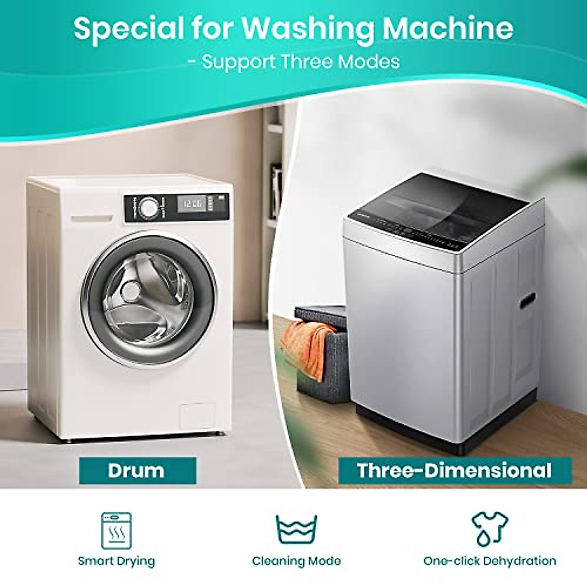 Extra Large Laundry Bag for Delicate Bra Washing Bag, 360° Cleaning Bras Silicone Laundry Science Bag, Lingerie Wash Bag for Underwear Brassiere Protection Bra Washing (Green)