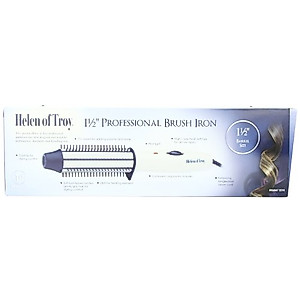 Helen of Troy 1514 Brush Iron, White, 1 1/2 Inches Barrel