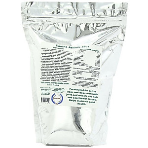 Vibrant Pets Canine Athlete (Advanced) | Produces Beautiful, Shiny, Lustrous Coats | Gives Your Dog Youthful Puppy Energy Again | Strengthens Joints & Muscles | All-in-one Nutrition