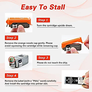 6 PK 35 36 Ink Cartridge Replacement for Canon PGI-35 CLI-36 Ink Cartridge (Pixma iP110 iP100 Ink Cartridges) (4B,2C),Used for Canon Pixma iP110 iP100 TR150 Mini260 Mini 320 Printers