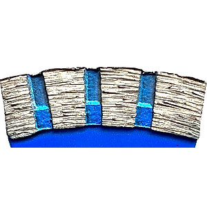 5'' Turbo Segmented Diamond Blade for Angle Grinder - Diamond Cutting Wheel for Dry and Wet Cutting Stone, Marble, Granite, Brick, Masonry, Paving Flag, Concrete, Ceramic