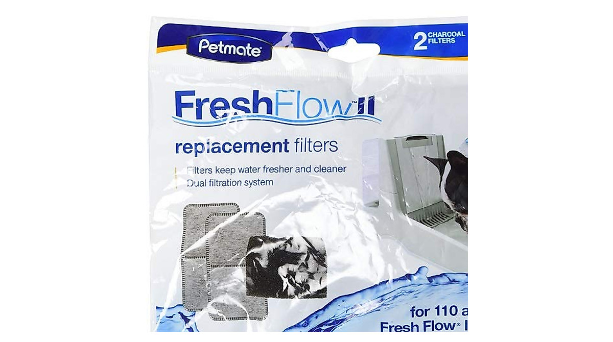 Petmate Fresh Flow & Debris Filter - Keep Pet Water Clean & Fresh