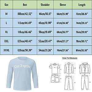 Mens T Shirts Summer Shirts for Men Printed O Neck Long Sleeve Lightweight Loose Fit Thermal Tees Stylish True Comfort Tops Mens Work Shirts