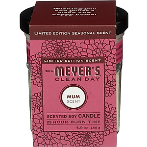Mrs. Meyer's Soy Candle Mum 4.9 OZ