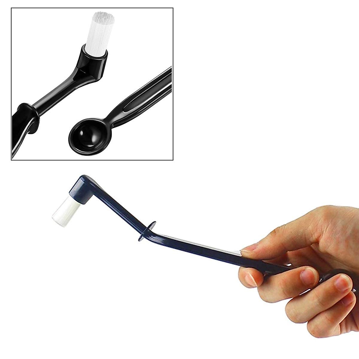 4 Pieces Coffee Machine Cleaning Set Include Wooden Coffee Grinder Brush Coffee Machine Group Head Cleaning Brush