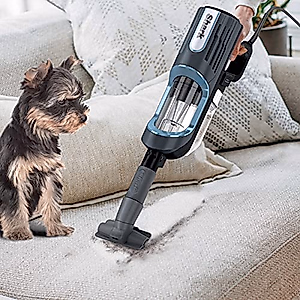 Shark UV580 Stick Vacuum, Blue (Renewed)