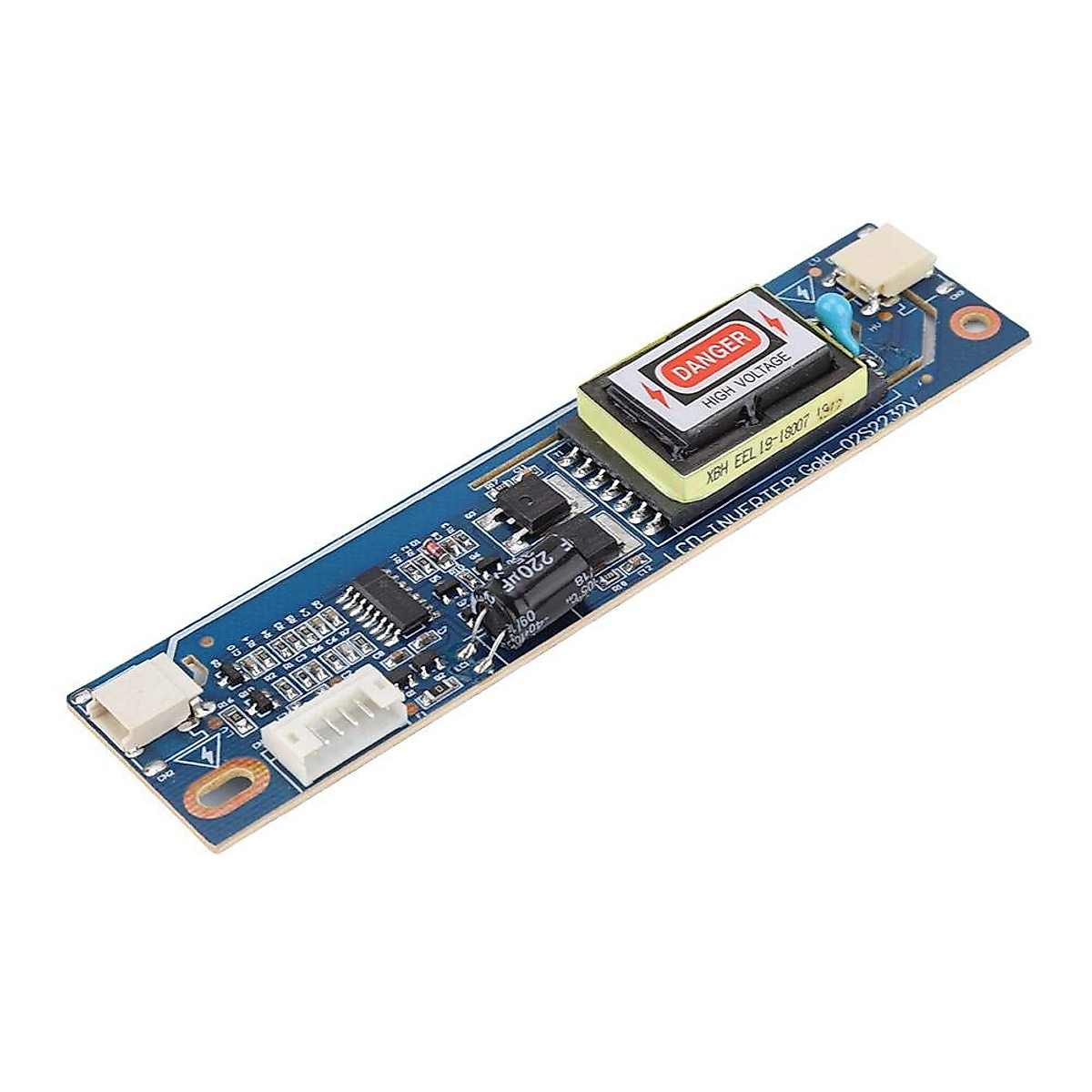 High Pressure Inverter Board CCFL Dual Lamp Large Port High Pressure Inverter Board for 10-22" LCD Screen Backlight 10-28V