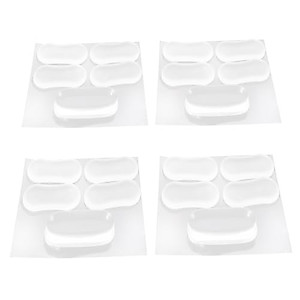 Homoyoyo 1set Toilet Seat Cushion Toilet Seat Pad Toilet Covers Toilet Seat Bumpers Door Bumper Toilet Seat Bidet Replacement Kit Silicone Bumpers Furniture Bumpers Silicone 20pcs