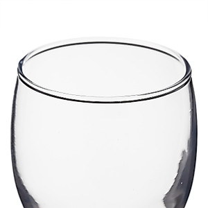 Juvale Stemmed Wine Glasses, Set of 4 for Housewarming Gift, Anniversary, Wedding (4.5 oz)