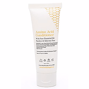 BIO CORN Travel Size Conditioner, Hotel Toiletries Bulk (48 Pack, 1.1oz/30ml), Degradable Tube -Cornstarch Material