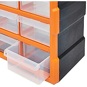 Amazon Basics Wall Mount Hardware and Craft Storage Cabinet Drawer Organizer 78 Drawers