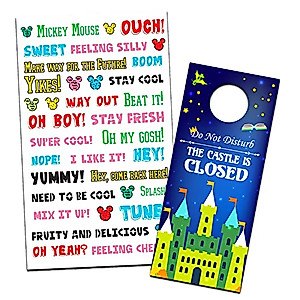 Disney Bundle Mickey Mouse Backpack and Lunch Box Set - Mickey Mouse Backpack for Boys 8-12 Bundle with Mickey Mouse Lunch Bag for Kids, mickey school supplies disney school backpack 0