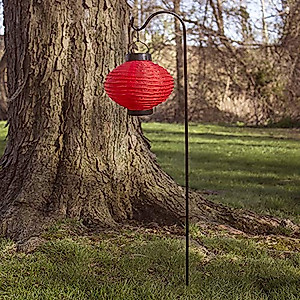 Sorbus® Shepherd's Hooks - Set of 4 Extendable Garden Planter Stakes for Bird Feeders, Outdoor Décor, Plants, Lights, Lanterns, Flower Baskets, and More! Heavy Duty - Up to 6.5 Lbs. (4 Pack)