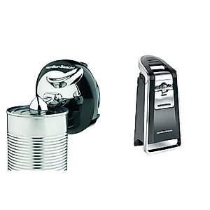 Hamilton Beach Cordless Electric Can Opener Bundle with Automatic Smooth Edge Opener