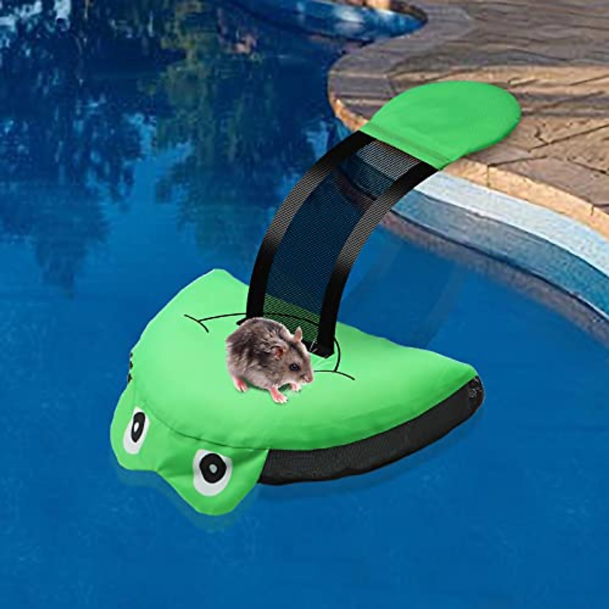 JESTOP Pool Animal Saving Escape Ramp, Frog Floating Ramp Rescues for Swimming Pool, Frog Saver Floating Ramp Rescues for Saving Frogs, Toads Animal Mice, Birds, Pool Maintenance Accessories