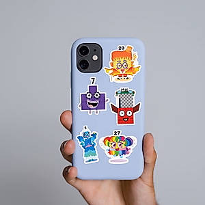 52pcs Animated TV Series Cartoon Deacls Stickers Pack | Anime PVC Waterproof Sticker for Adults Water Bottle Skateboard Scrapbook