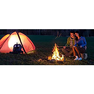 WENIFU 4.25 Inch Flint Fire Starter, Survival Ferro Rods Starter with Easy Grip Handle and Multifunction Striker, Waterproof Flint Fire Can be Struck 15000 Times for Camping, Hiking (Pack of 2)