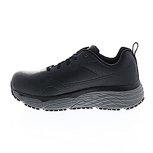 Skechers Work Max Cushioning Elite SRRalip Work Sneaker Womens Oxford 85 BM US Black