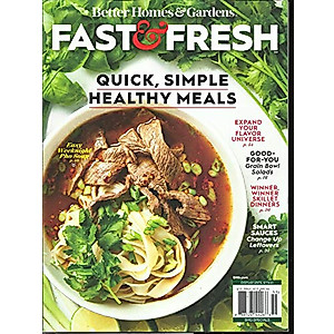 FAST & FRESH MAGAZINE, QUICK, SIMPLE HEALTHY MEALS SPECIAL ISSUE, 2020