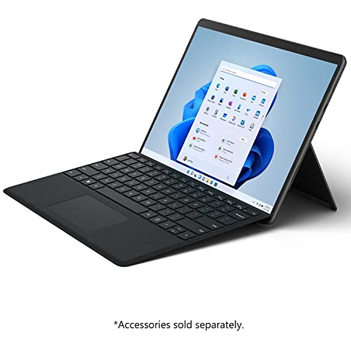 Microsoft 8PQ-00017 Surface Pro 8 13" Touch Intel i5-1135G7 8GB/256GB - Graphite Bundle with Elite Suite 18 Software + 1 YR CPS Enhanced Protection Pack