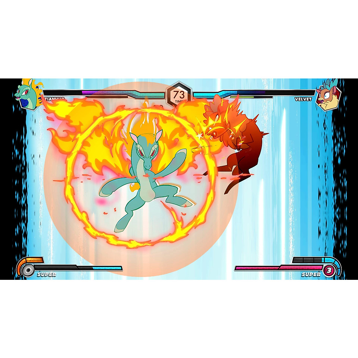 Them's Fightin' Herds: Deluxe Edition (ゼムズ ファイティン ハーズ デラックスエディション) -PS4 【特典】シーズン1パス※ゲーム内に実装(DLCプレイアブルキャラクター(4キャラクター)、追加パレットパック、追加ピクセルロビーアクセサリー) 同梱