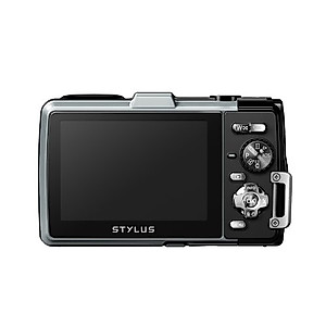 Olympus Stylus TG-830 iHS Digital Camera with 5x Optical Zoom and 3-Inch LCD (Silver) (Old Model)
