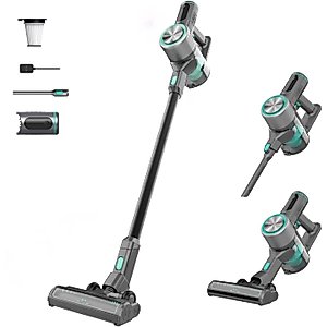 Wyze Cordless Vacuum Cleaner with 20000Pa Powerful Suction, Lightweight Stick with HEPA Filter, 300W Powerful Brushless Motor, 40mins Runtime for Home Hard Floor Carpet Pet Hair