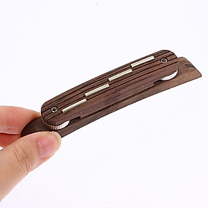 Milisten Acoustic Guitar Bridge Rosewood Jazz Guitar Bridge Bass Guitar Mandolin Replacement Part