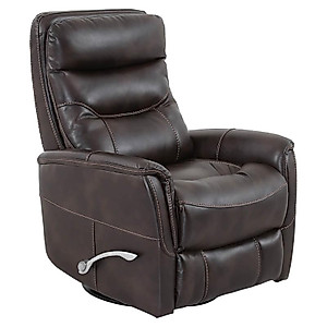 Parker Living Gemini - Truffle Manual Swivel Glider Recliner