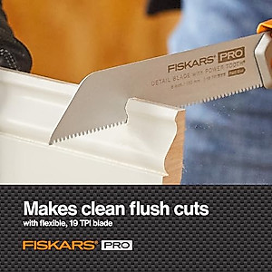 Fiskars PowerTooth Folding Detail Pull Saw (6 in.)