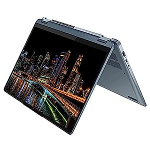 Lenovo 2023 Convertible 2-in-1 Laptop,14Inch IPS 2K(2240x1400) Touchscreen Intel 10-Core Processor i7-1255U Up to 4.60GHz 16GB Ram 512GB SSD Backlit Keyboard Fingerprint Reader Win11 OS(Renewed) Blue