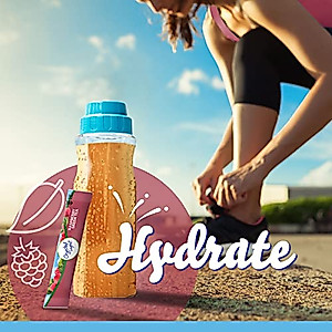 Crystal Light Sugar-Free Raspberry Green Tea On-The-Go Powdered Drink Mix 120 Count-10 Count (Pack of 12)