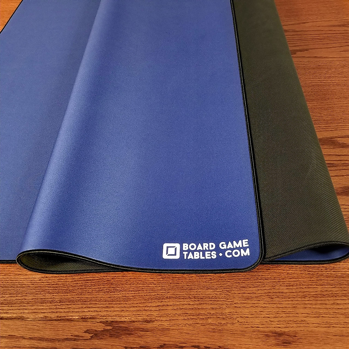 Board Game Playmat [3'x5'/Thick Super Cushioned/Stitched Edge/Water Resistant] with Carrying Case - for Tabletop Board Games, Card Games, RPG Games (Medium, Blue)