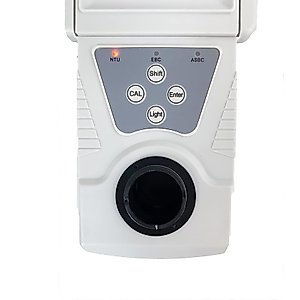 HFBTE Turbidity Turbiditor Meter Turbidimeter Sewage Tap Water Quality Detector with LCD Large Bright Measuring Range 0 to 20 NTU Minimum Indication 0.01 NTU Measuring Principle 90°Scattered Light