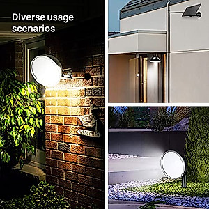 Linkind Comet 38-LEDs Solar Pendant Light, Outdoor Solar Powered LED Shed Light Barn Lights with 5M Cord, 6500K Daylight White, Dusk-to-Dawn IP67 Waterproof for Shed Barn Garden Yard