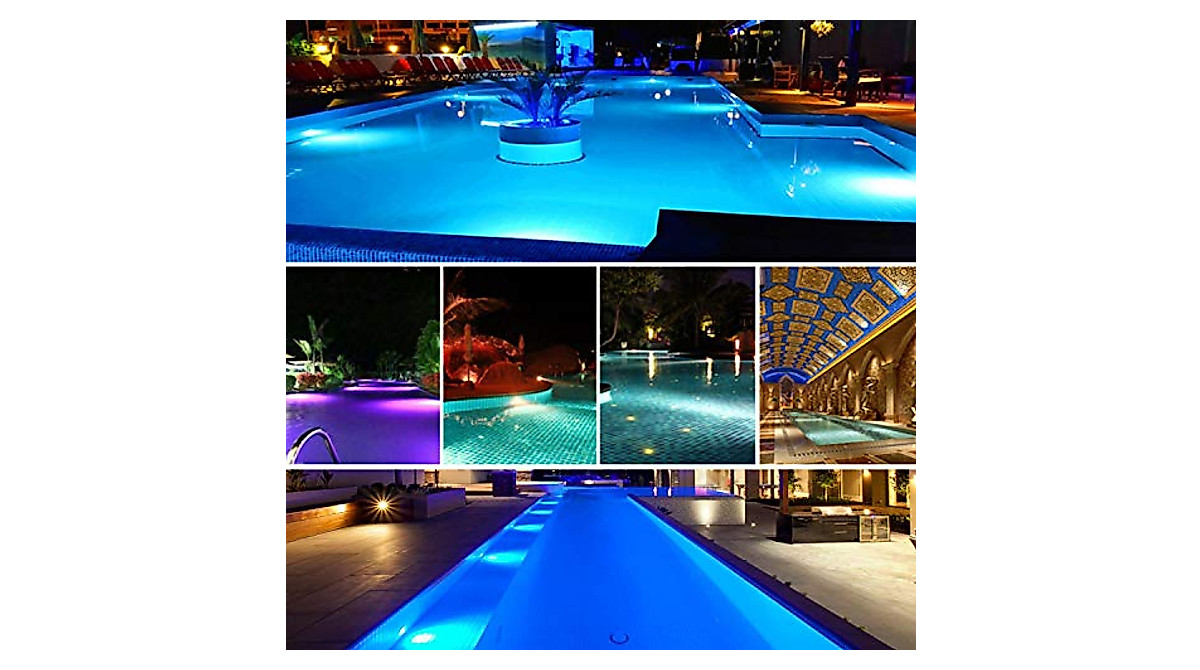 Brighten Your Pool: Roleadro RGB LED Underwater Lights, IP68