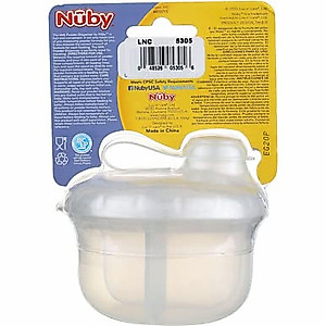 Nuby Milk Powder Dispenser, Colors May Vary (1 Pack)