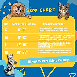 Big Hippo Inflatable Dog Collar, Soft Cone Collar for Dogs After Surgery, Dog Cone Collar for Small/Medium/Large Dogs and Cats - Gray, Large