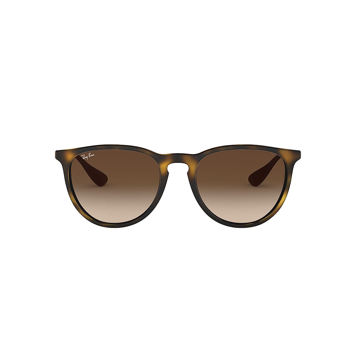 Ray-Ban Erika RB 4171 Sunglasses Rubberized Havana / Brown Gradient