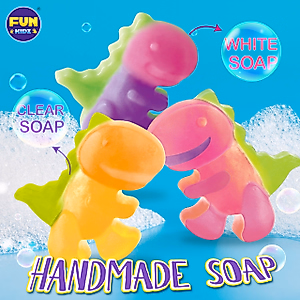 Kid Soap Kit, FunKidz Soap Making Kit for Kids for All Ages DIY Crafts Kits STEM Science Activity Gift for Girls and Boys