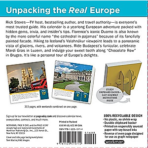 Rick Steves’ Europe Page-A-Day Calendar 2023: 365 Days to Rediscover Europe in 2023