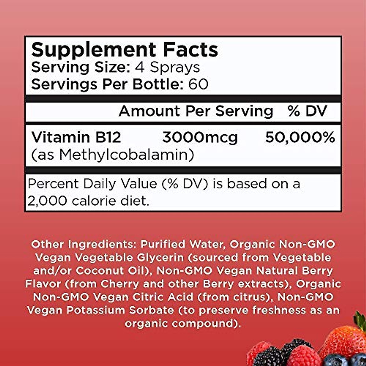 Vitamin B 12 Spray & Liquid Multivitamin Raspberry Bundle by MaryRuth’s | Nerve Function & Energy Boost | Vitamin A, B, C, D3, E & Amino Acids | Vitamins for Immune Support, Digestion, Focus & Energy.