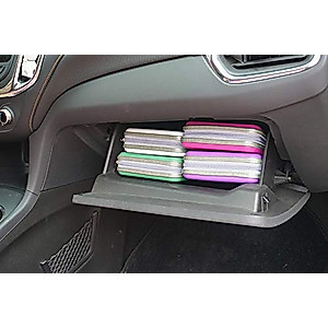 Home Wing CD/DVD Case 30 Capactiy Hold for Car Trip Hard Plastic DVD Storage for Kids Collection Green