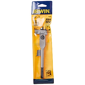 IRWIN Tools 45002 Lockhead Adjustable 7/8-Inch to 3-Inch Adjustable Spade Drill Bit for a Drill Press
