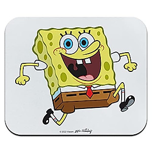 Running Spongebob Low Profile Thin Mouse Pad Mousepad