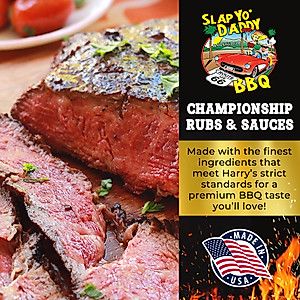 Slap Yo Daddy BBQ Rub Seasoning, Jailbird Chicken - Chicken, Turkey, Duck, Seafood Championship BBQ Rubs and Spices for Smoking and Grilling - No MSG, Gluten Free